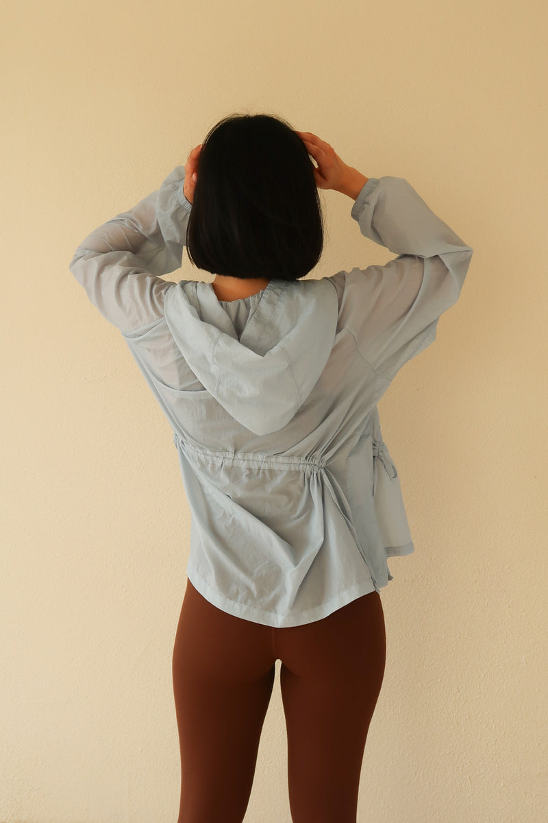 All Weather Light Jacket - Sky – Olivine Ph